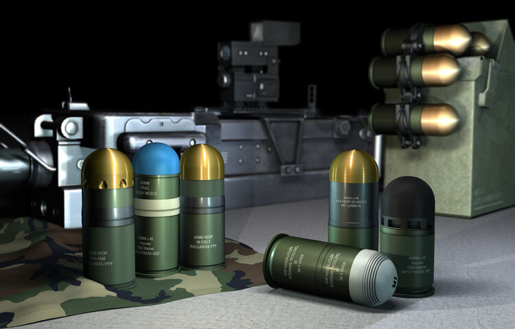 40-mm ammunition and launchers | Rheinmetall